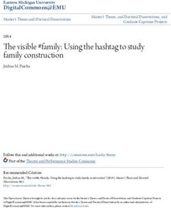 The visible #family: Using the hashtag to study family construction