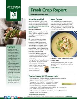 Fresh Crop Report - Markon