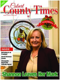 County Times - Shannon Leaves Her Mark - INSIDE - The St. Mary's County ...
