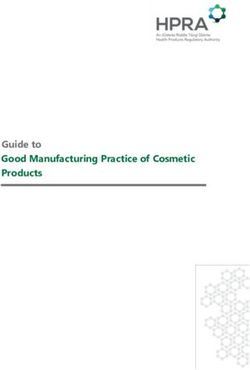 Guide to Good Manufacturing Practice of Cosmetic Products