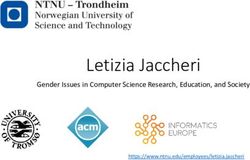 Letizia Jaccheri Gender Issues in Computer Science Research, Education ...