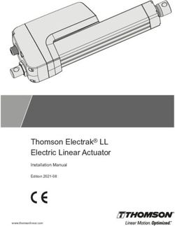 Thomson Electrak LL Electric Linear Actuator - Installation Manual ...