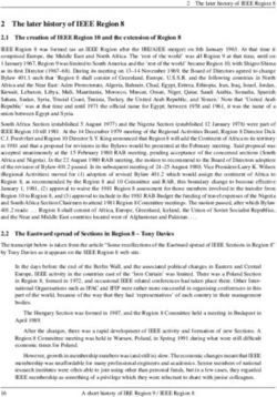 2 The later history of IEEE Region 8 - 2.1 The creation of IEEE Region ...