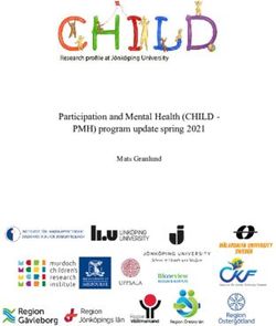 Participation and Mental Health (CHILD - PMH) program update spring ...