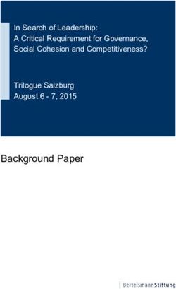 Background Paper - In Search of Leadership: A Critical Requirement for ...