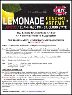2023 Lemonade Concert and Art Fair Art Vendor Information & Application