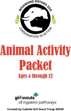 Animal Activity Packet - Ages 4 through 12 Created by Cadette Girl ...