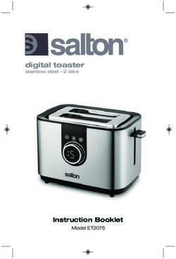 Digital toaster stainless steel - 2 slice - Instruction Booklet - Salton