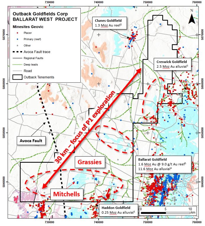 OUTBACK COMMENCES BALLARAT WEST EXPLORATION PROGRAM; FOCUS ON HIGH ... OUTBACK COMMENCES BALLARAT WEST EXPLORATION PROGRAM; FOCUS ON HIGH ...