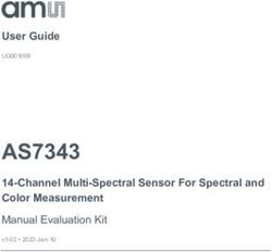 AS7343 User Guide 14-Channel Multi-Spectral Sensor For Spectral and Color Measurement - Mouser ...
