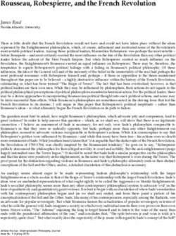 Rousseau Robespierre And The French Revolution