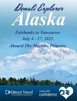 Denali Explorer Fairbanks to Vancouver July 4 - 17, 2022 Aboard The ...