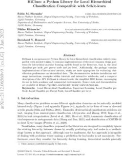HICLASS: A PYTHON LIBRARY FOR LOCAL HIERARCHICAL CLASSIFICATION COMPATIBLE WITH SCIKIT-LEARN