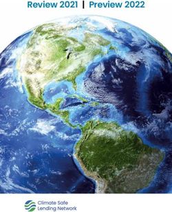 Review 2021 | Preview 2022 - Climate Safe Lending Network