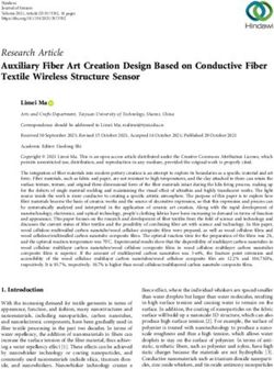 Auxiliary Fiber Art Creation Design Based on Conductive Fiber Textile ...
