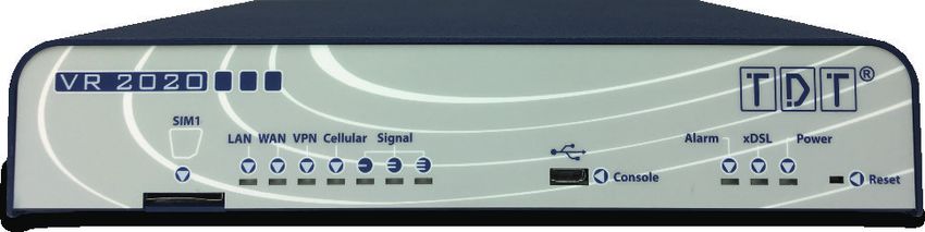 DATA SHEET VR2020 The Business Router-Series from TDT TDT AG - The ...
