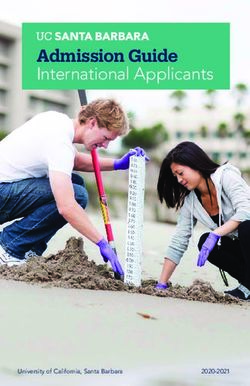 Admission Guide International Applicants - UC Santa Barbara
