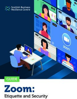 Zoom: Etiquette and Security - GUIDE