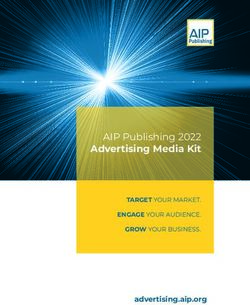 AIP Publishing 2022 Advertising Media Kit - advertising.aip.org
