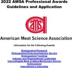 2022 AMSA Professional Awards Guidelines and Application