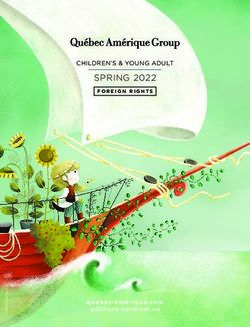SPRING 2022 CHILDREN'S & YOUNG ADULT - quebec-amerique.com editions ...