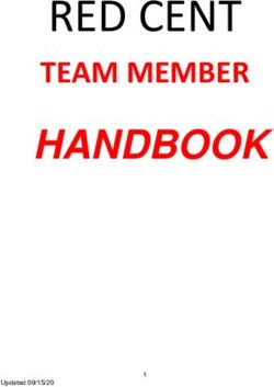 HANDBOOK RED CENT TEAM MEMBER