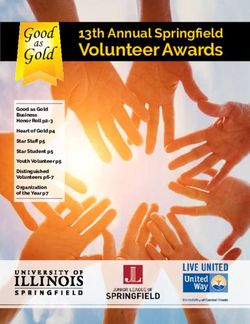 Volunteer Awards 13th Annual Springfield - Good as Gold Business Honor ...