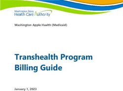 Transhealth Program Billing Guide - Washington Apple Health (Medicaid ...
