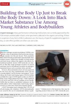 Building the Body Up Just to Break the Body Down: A Look Into Black ...