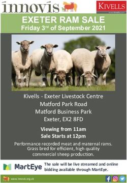 EXETER RAM SALE Friday 3rd of September 2021 - Innovis