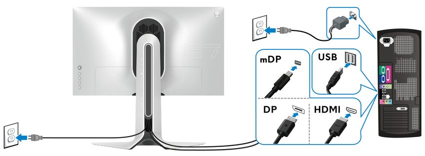Alienware AW2721D Monitor User's Guide - Dell