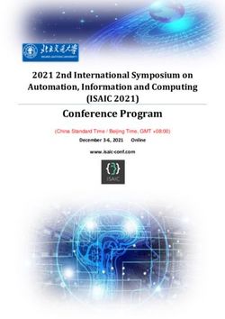 Conference Program (ISAIC 2021) - 2021 2nd International Symposium on ...