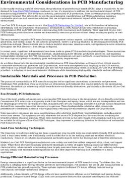Environmental Considerations in PCB Manufacturing