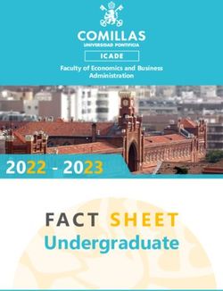 FACT SHEET Undergraduate 2022 2023