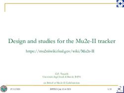 Design and studies for the Mu2e-II tracker - CERN Indico