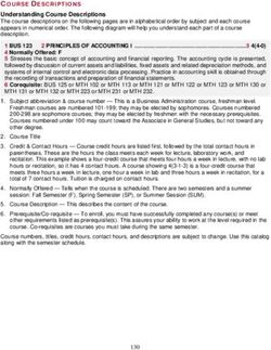 Understanding Course Descriptions - Alpena Community ...