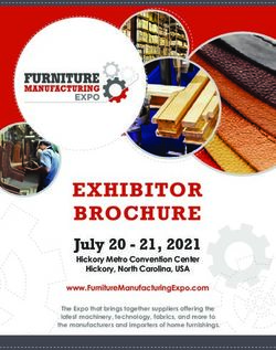EXHIBITOR BROCHURE July 20 - 21, 2021 - ASP Events