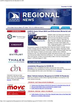 AAMVA Hosts Virtual 2020 Law Enforcement Memorial and Town Hall