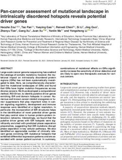 Pan-cancer assessment of mutational landscape in intrinsically ...