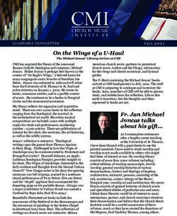 On the Wings of a U-Haul - The Michael Joncas' Library Arrives at CMI