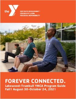 FOREVER CONNECTED. Lakewood-Trumbull YMCA Program Guide Fall1 August 30 ...