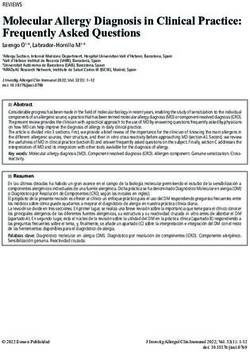 Molecular Allergy Diagnosis in Clinical Practice: Frequently Asked ...