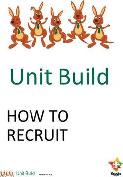 Unit Build HOW TO RECRUIT - Unit Build - Scouts Victoria