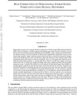 BIAS CORRECTION OF OPERATIONAL STORM SURGE FORECASTS USING NEURAL NETWORKS