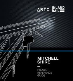 MITCHELL SHIRE PROJECT REFERENCE GUIDE