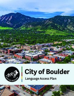 City of Boulder Language Access Plan