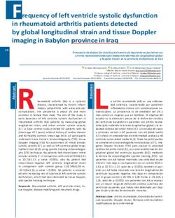 Frequency of left ventricle systolic dysfunction