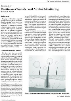 Continuous Transdermal Alcohol Monitoring - SCRAM Systems