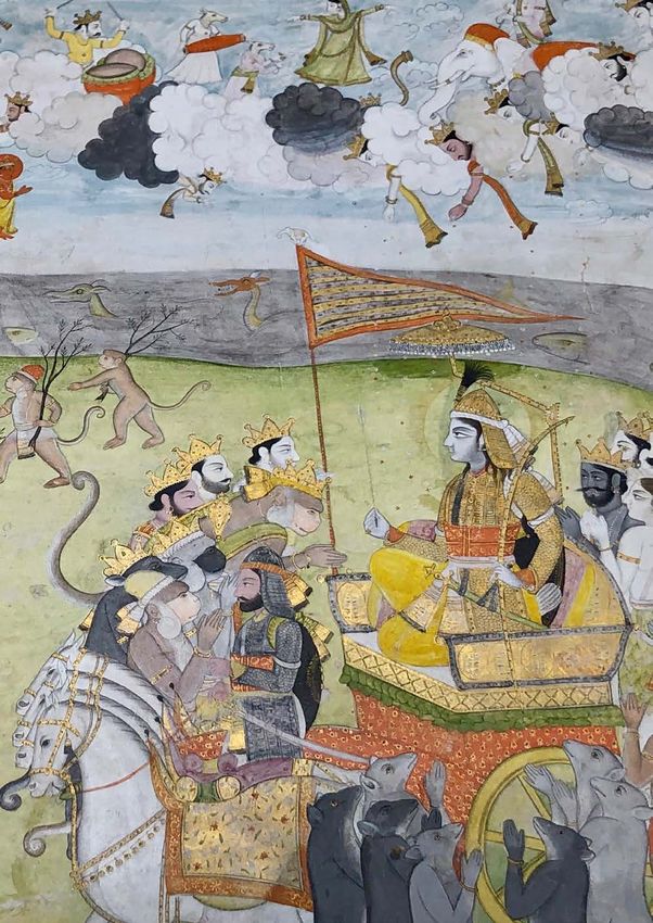 Rita Dixit Indian Miniatures Gods and Gardens: Divinity, Magic and ...