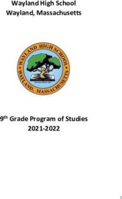 Wayland High School Wayland, Massachusetts - 2021-2022 9th Grade ...